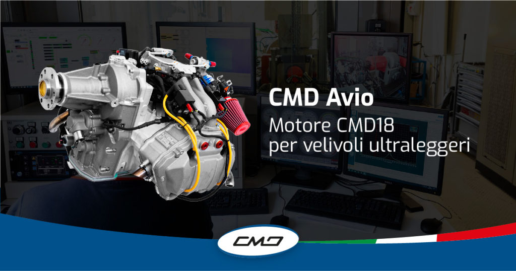 CMD19 engine for ultralight aircrafts | AVIO CMD