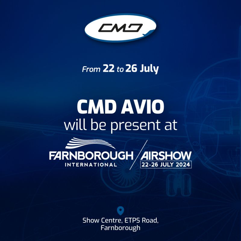 CMD Avio will attend the Farnborough International Airshow 2024 | CMD ...
